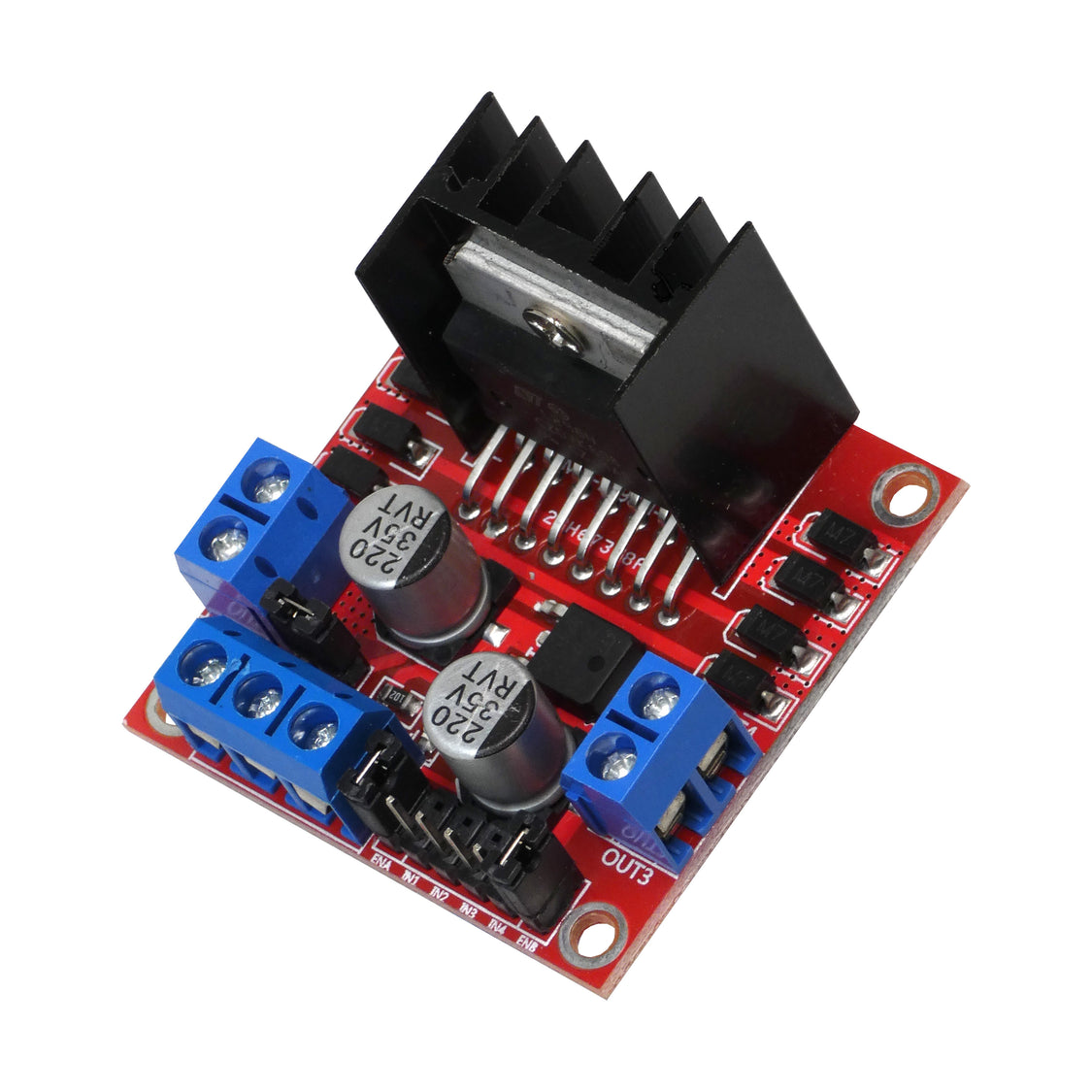 L298N Dual Motor Driver Board – Addicore